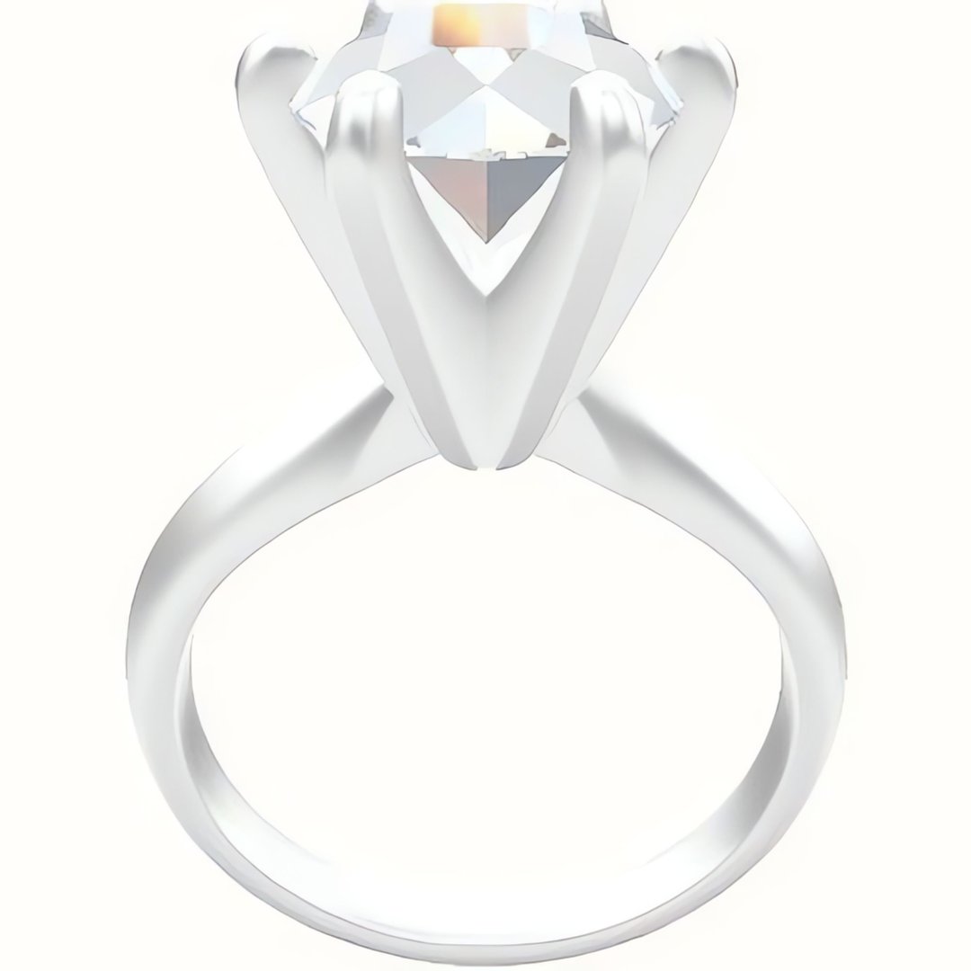 Modified Knife Edge Engagement Ring With Classic Six Prong Head | Ritani