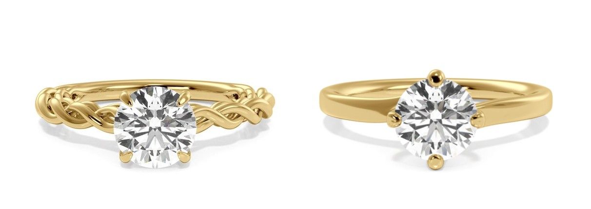 Claw Prongs vs Round Prongs | Ritani