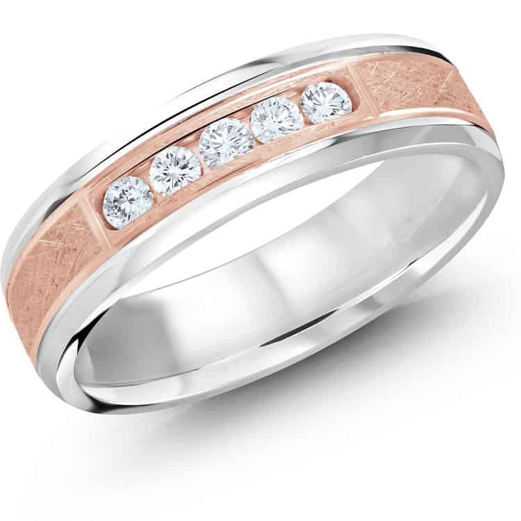 Men's Wedding Bands with Diamonds | RItani | Ritani