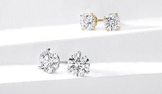 Which is the best diamond stud earring setting? | Ritani