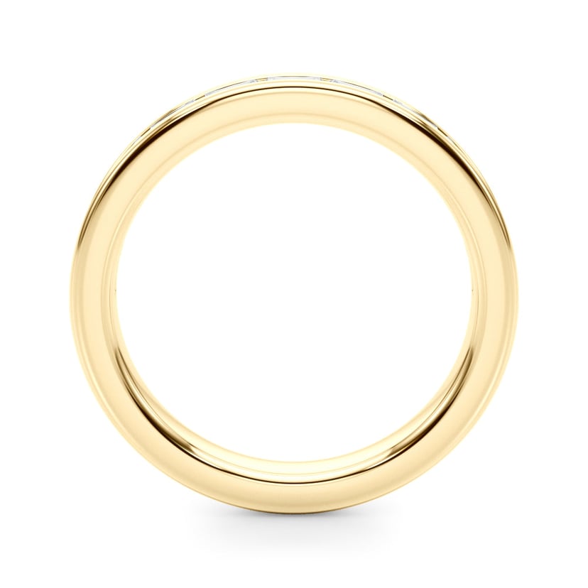 Women's 0.63 CTW Channel-set Baguette Lab Grown-Grown Diamond Wedding ...